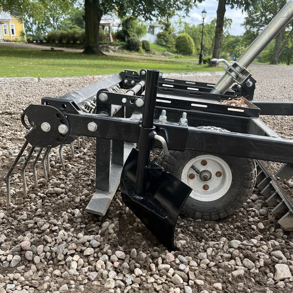 Side scraper | Yard harrow ATV | Kellfri