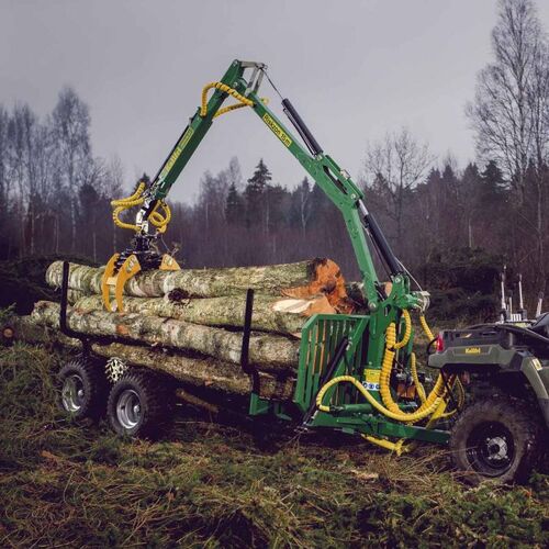 Forestry trailers and equipment for small-scale forestry - Kellfri