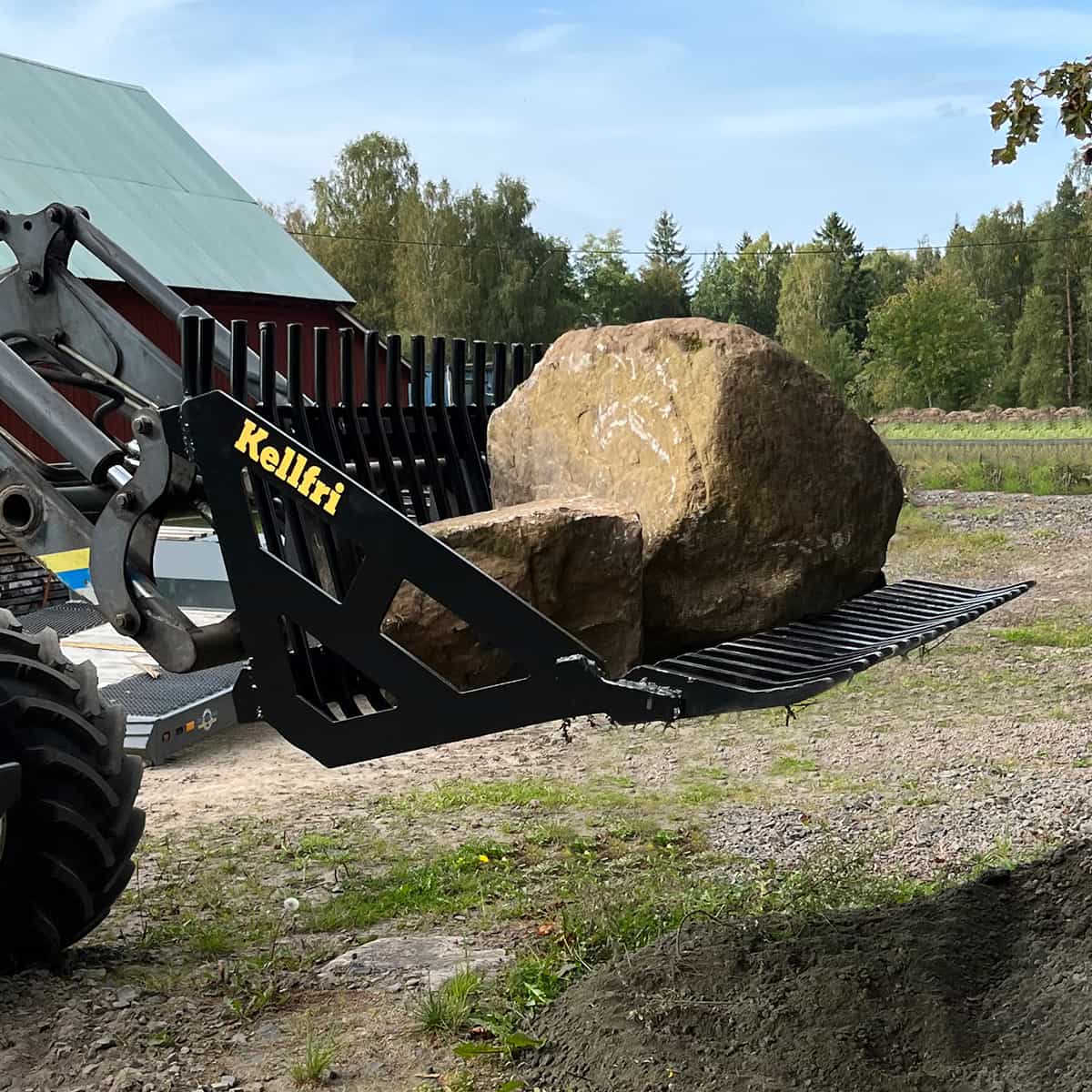 Stone sorting fork 2.0 m, bolted Trima attachment | Shop for stone ...