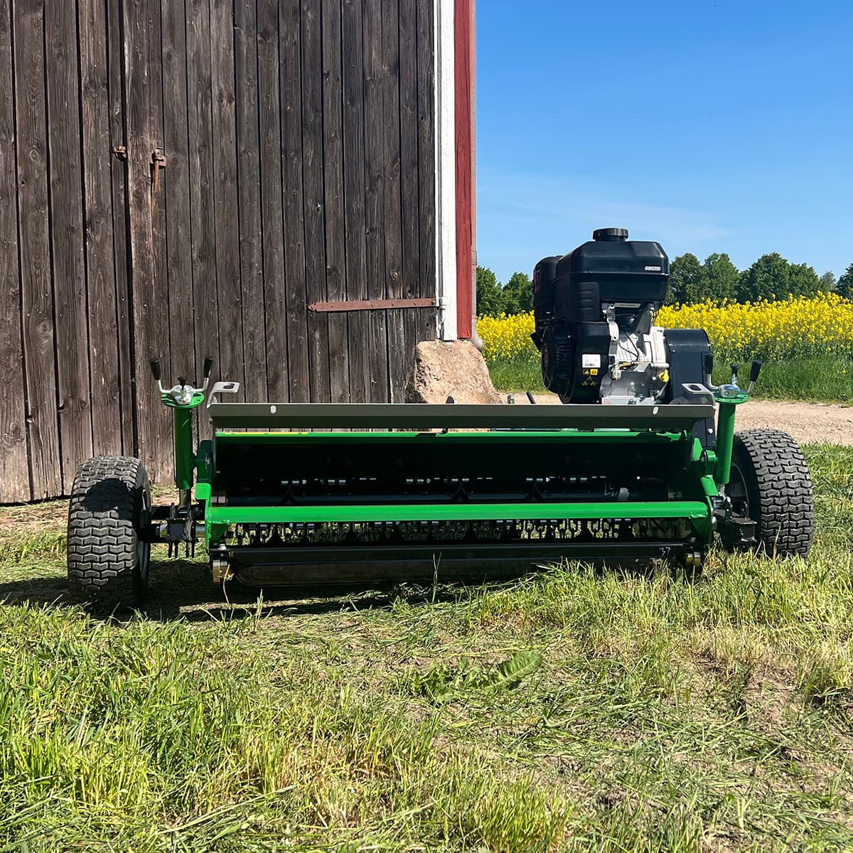 ATV mower, 120, with flap, Briggs and Stratton