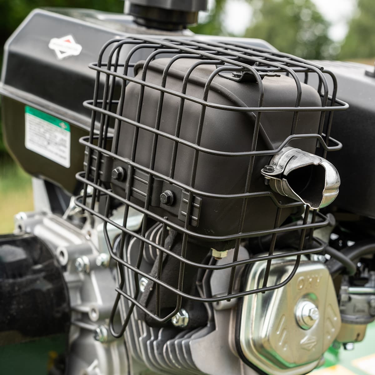 ATV mower, 120, with flap, Briggs and Stratton