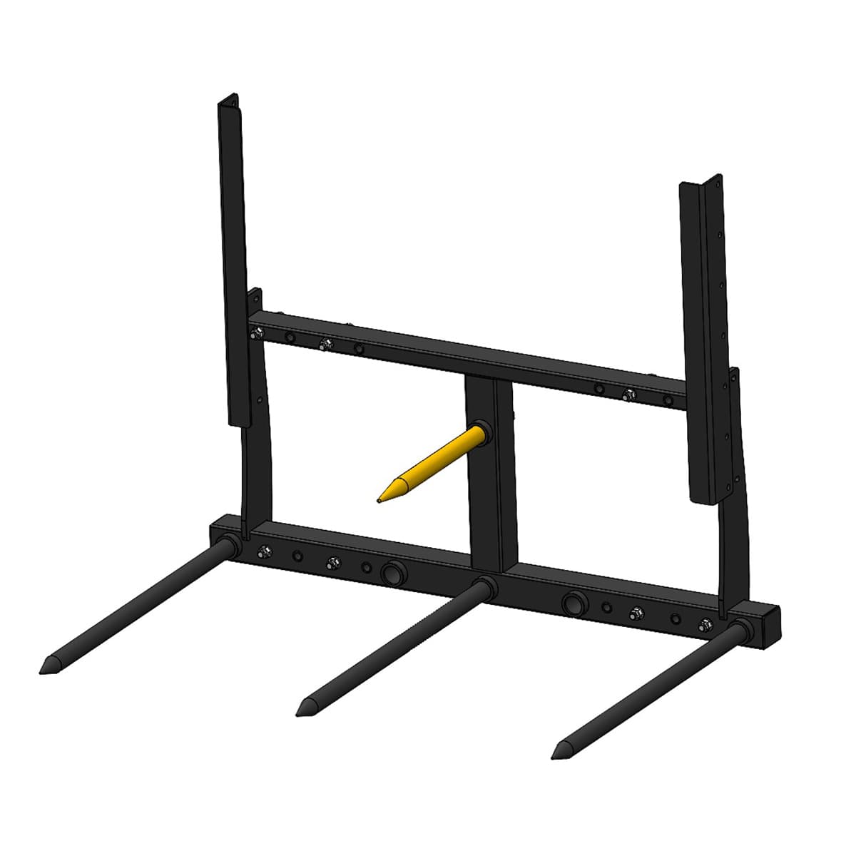 Bale spike frame with bolted Trima attachment | Kellfri