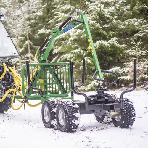 Forestry trailers and equipment for small-scale forestry - Kellfri