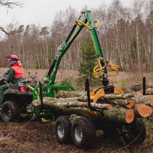 Forestry trailers and equipment for small-scale forestry - Kellfri