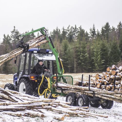 Forestry trailers and equipment for small-scale forestry - Kellfri